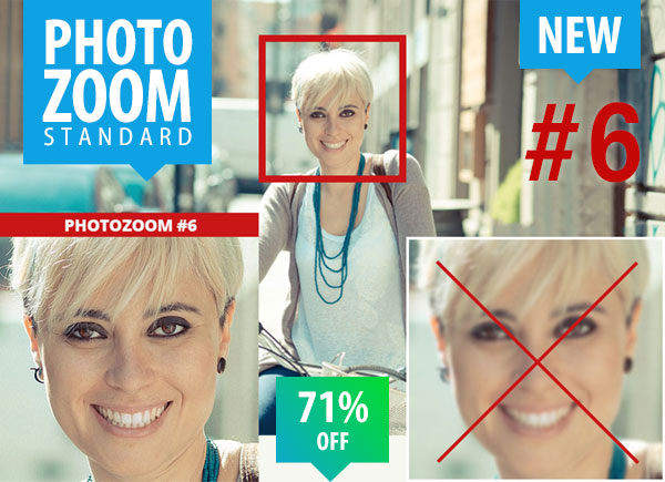 Ashampoo: Make your photos big: PhotoZoom #6 | Milled