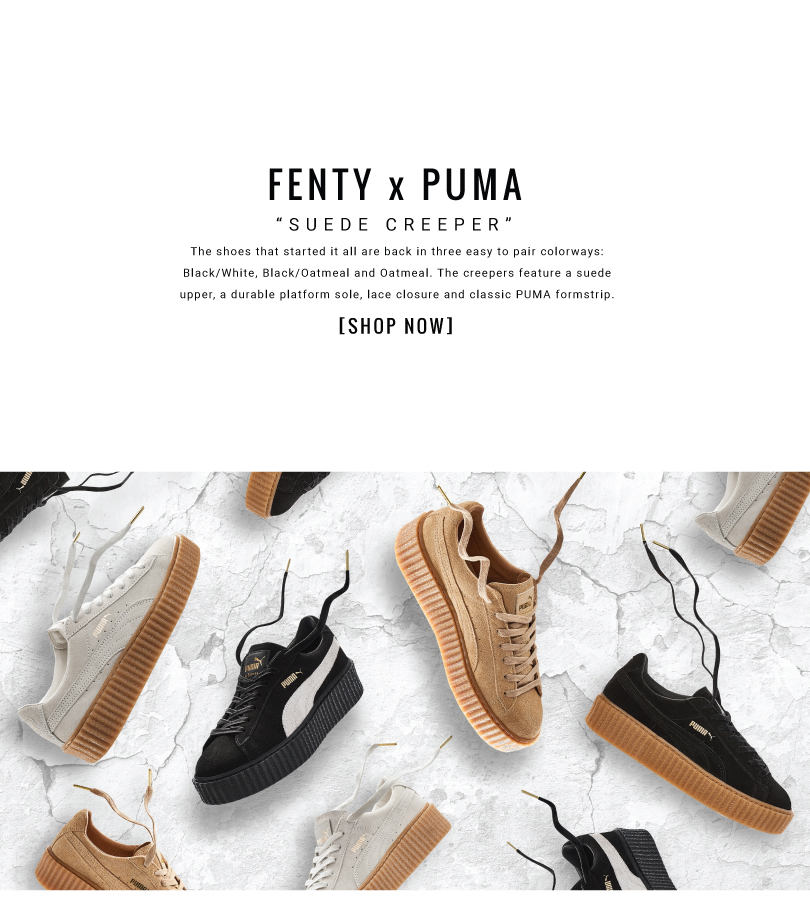 DTLR (Down Town Locker Room): FENTY Creepers Return | Milled