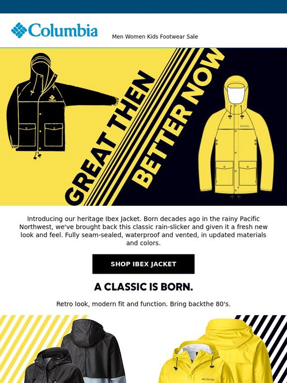 Columbia: Bringing back the iconic Ibex Jacket. | Milled