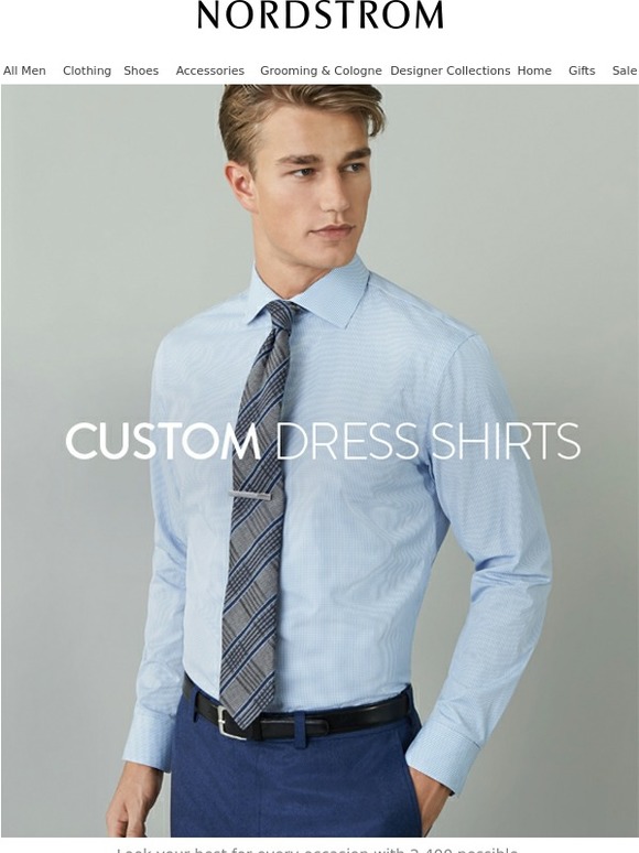 Nordstrom: Custom-made dress shirts make everything look better | Milled