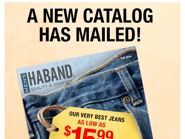 Haband: New Catalogs Mailed - Denim Sale & Low Priced Turtlenecks ...