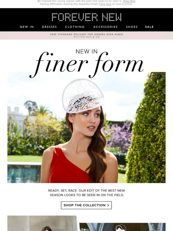 Forever New: Race Day Ready | Event Style, Updated | Milled