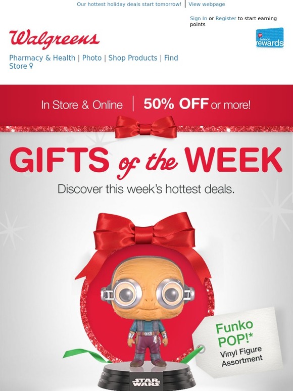 Walgreens: BOGO FREE Gift of the Week! Plus, 50% OFF or more on holiday ...