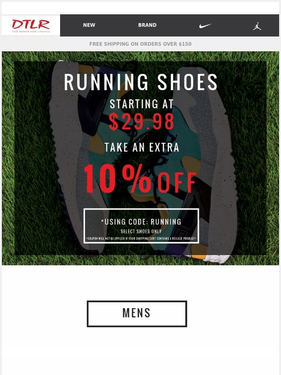 DTLR: Running Shoe Sale | Milled
