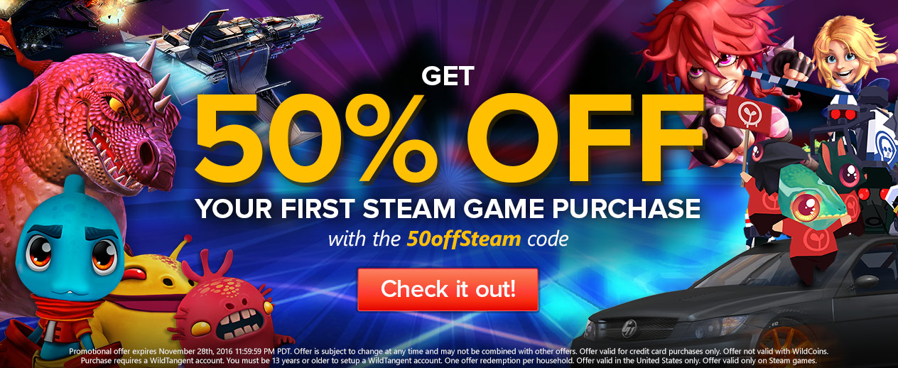 WildTangent Games: Steam games on WildTangent? It’s true! | Milled