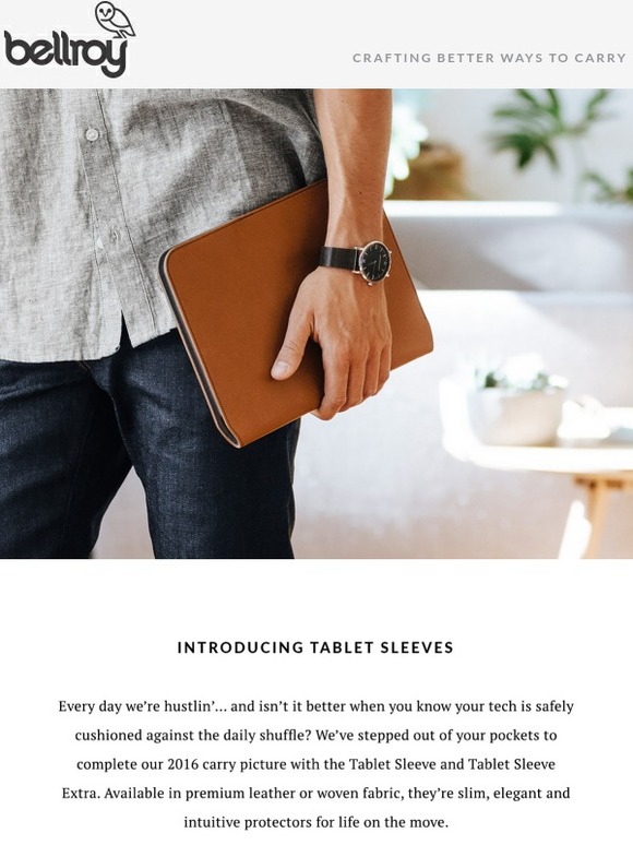 Bellroy: Something special for your iPad | Milled