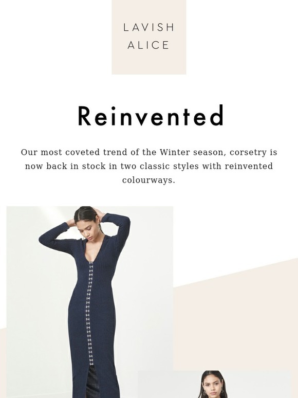 Lavish Alice: Classic Lavish Styles| Back In Stock | Milled