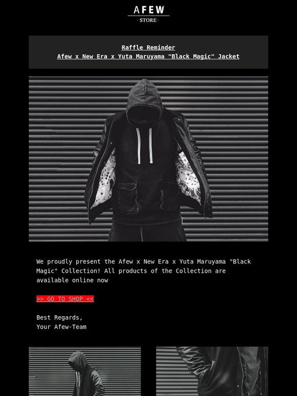 Afew Store: Afew x New Era "Black Magic" - Online Now | Milled