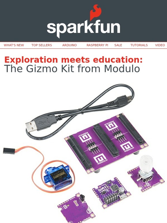 SparkFun: It's Friday, and the kits keep coming at SparkFun | Milled