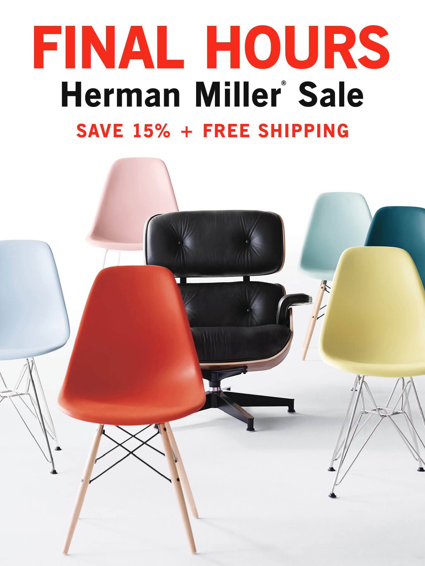 Design Within Reach: Herman Miller Sale ends at midnight! | Milled