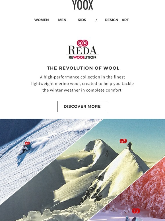 YOOX: More than just wool. Discover the technical clothing by Reda ...