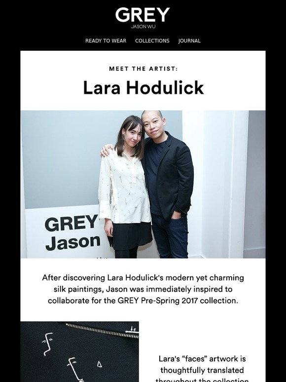 Jason Wu: Get to Know Lara - Our Resort 2017 Artist Collaborator | Milled