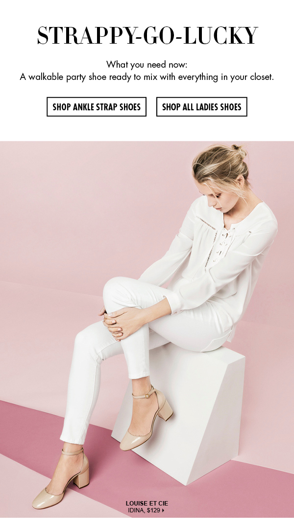 Dillard's: Strappy-go-lucky shoes from Louise et Cie, Antonio Melani ...