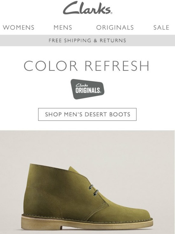 Clarks: New colors for our most iconic boot | Milled