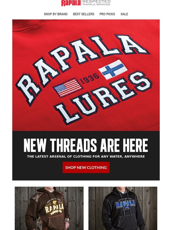 Rapala: The New Clothing Collection Just Arrived! | Milled