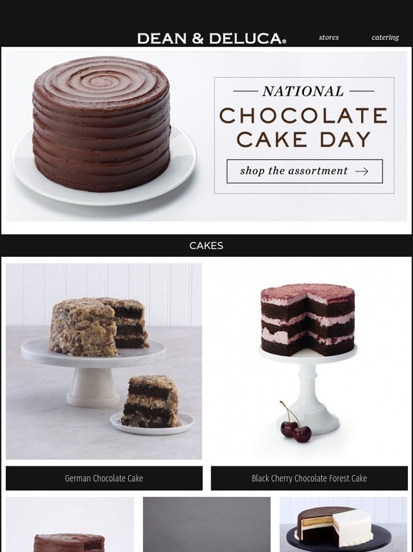 Dean & DeLuca: National Chocolate Cake Day | Milled