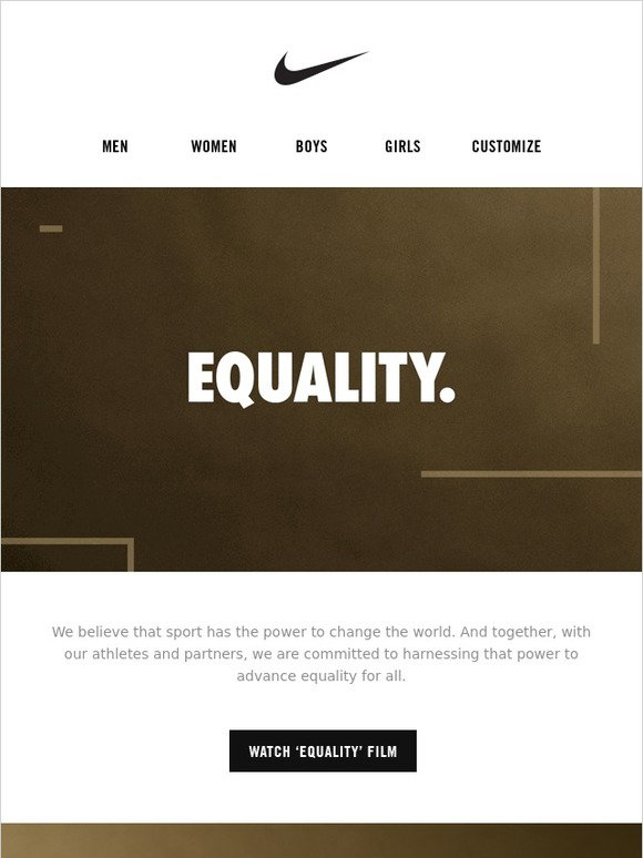 NIKE: Support Equality | Milled
