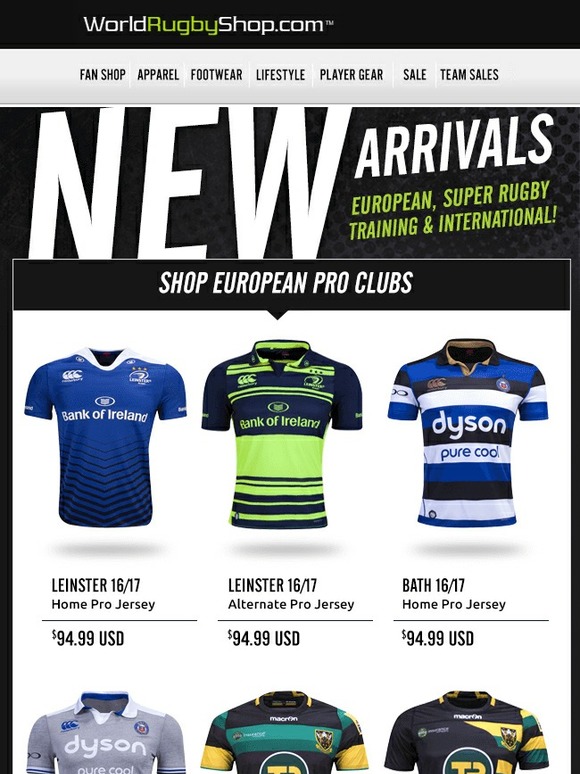World Rugby Shop: New Rugby Gear from Around the World! | Milled