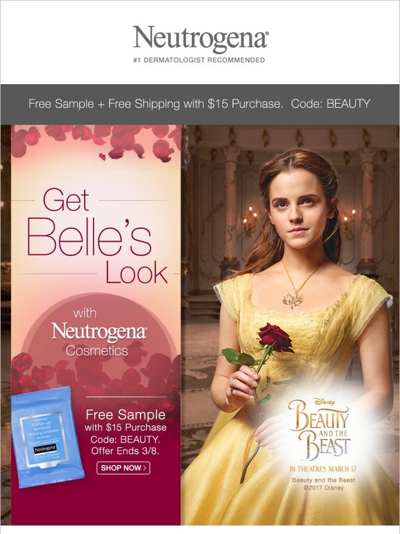 Neutrogena: Be Enchanted By Our Makeup + Free Sample with $15 Purchase ...
