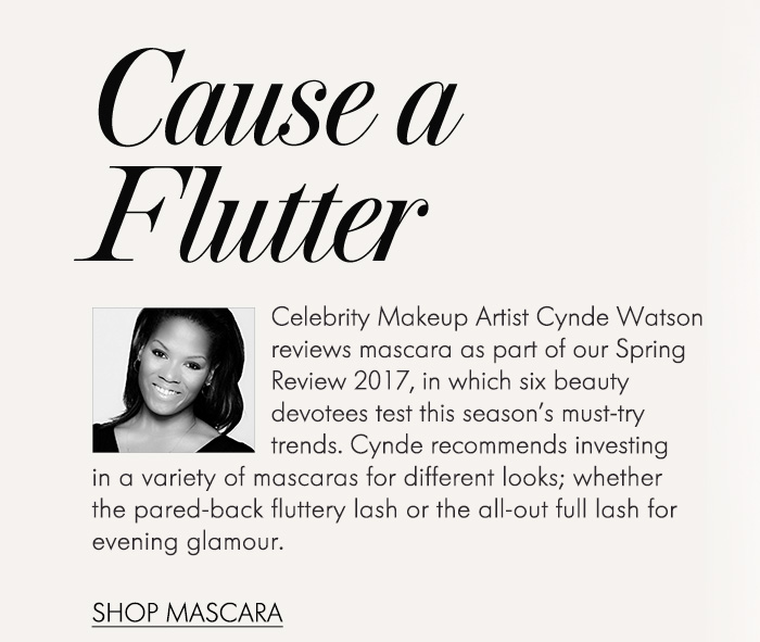 Space NK: Makeup Artist Cynde Watson talks mascara | Milled
