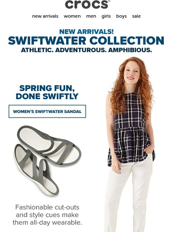 Crocs: Make a splash this spring with our Swiftwater Collection | Milled