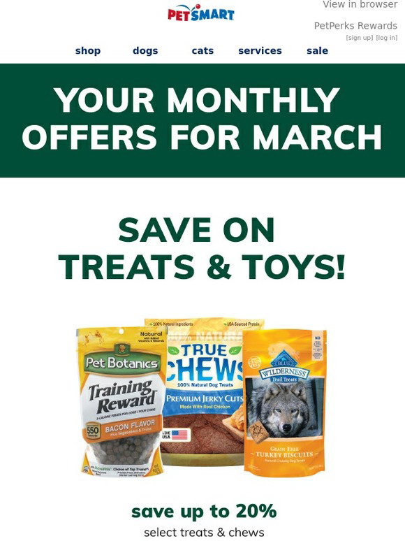 PetSmart: Your March local ad deals are here! Plus, get 25% off any one ...