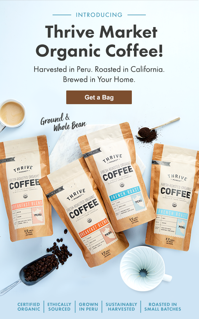 Thrive Market: NEW! Thrive Market Organic Coffee | Milled