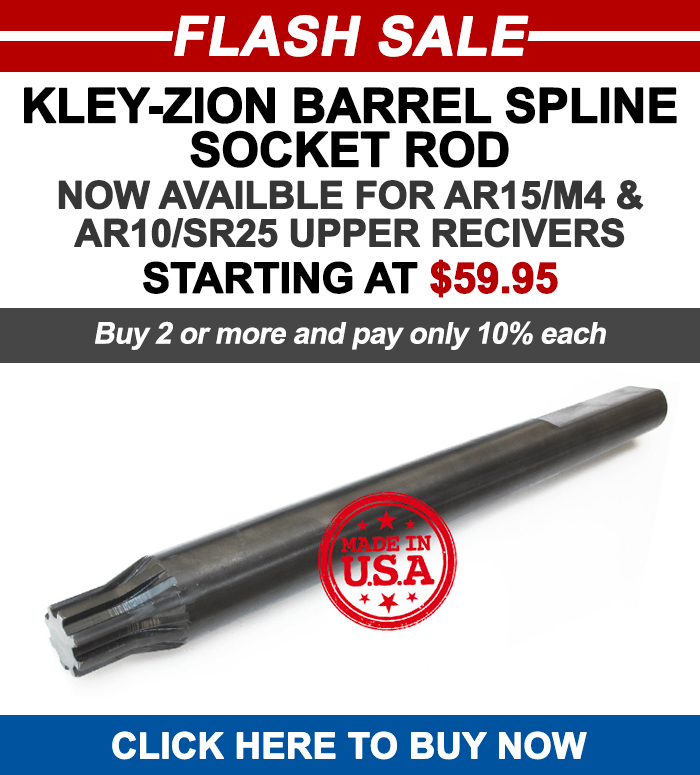 Botach Tactical: Flash Sale - Kley-Zion Barrel Spline Socket Rod For ...