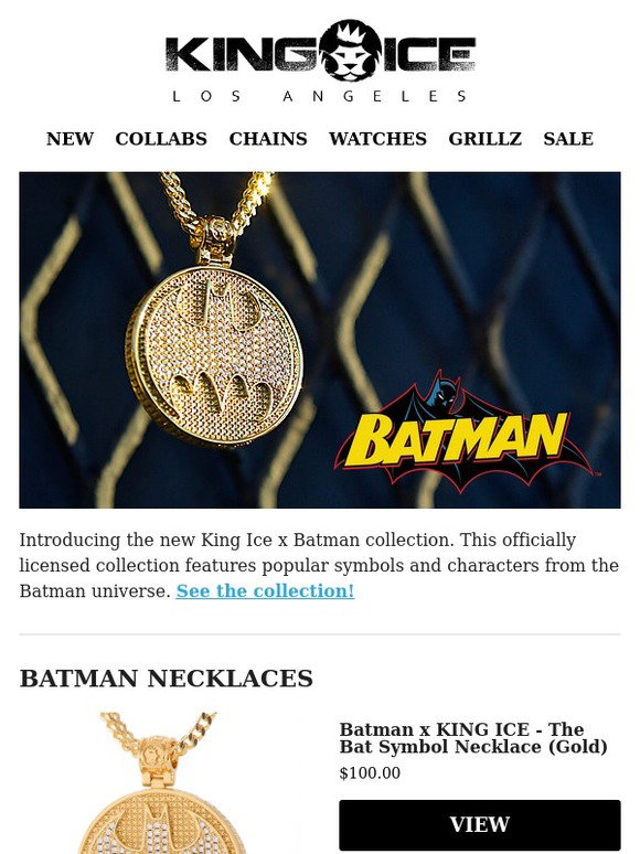 King Ice: The new Batman x King Ice collab | Milled