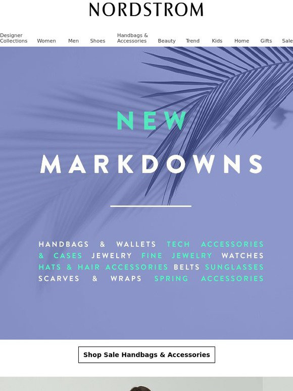 Nordstrom: New accessories markdowns are here | Milled