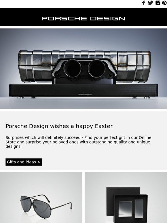 Porsche Design: Beautiful gift ideas for Easter | Milled