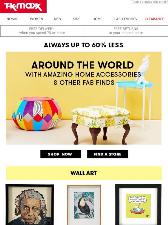 TK Maxx: Unique home finds from unique worldwide locations | Milled
