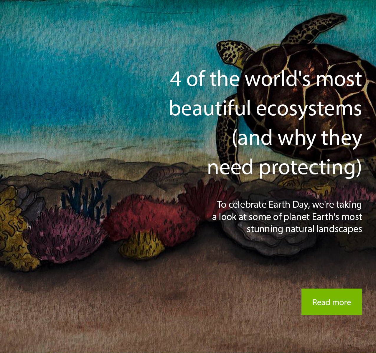 G Adventures: The world's most beautiful ecosystems | Milled