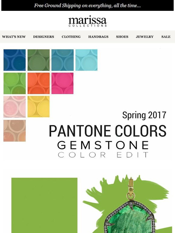 Marissa Collections: Pantone | Spring 2017 Forecast | Milled