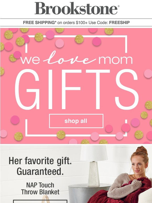 Brookstone: After all the presents she bought you... | Milled