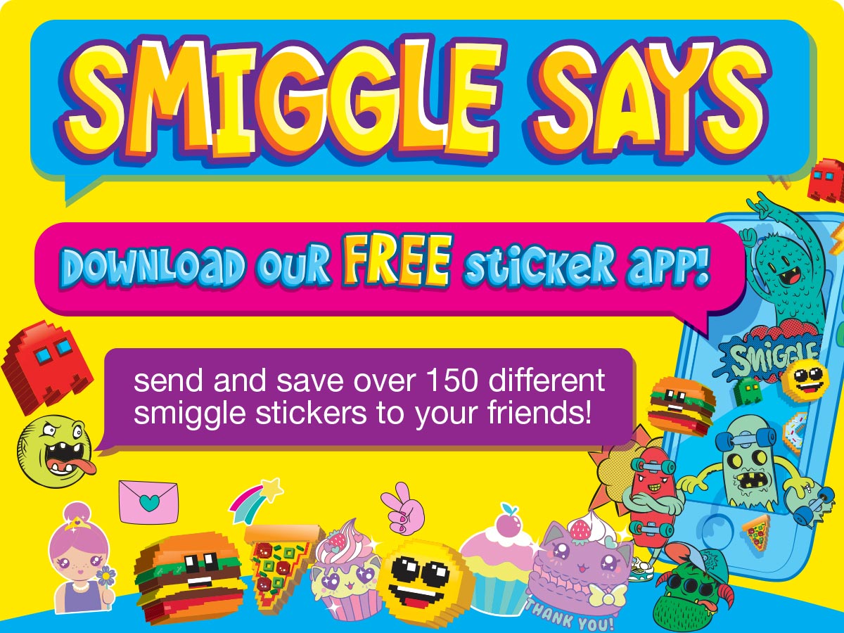 Smiggle: happy face. smiggle sticker app is here! | Milled