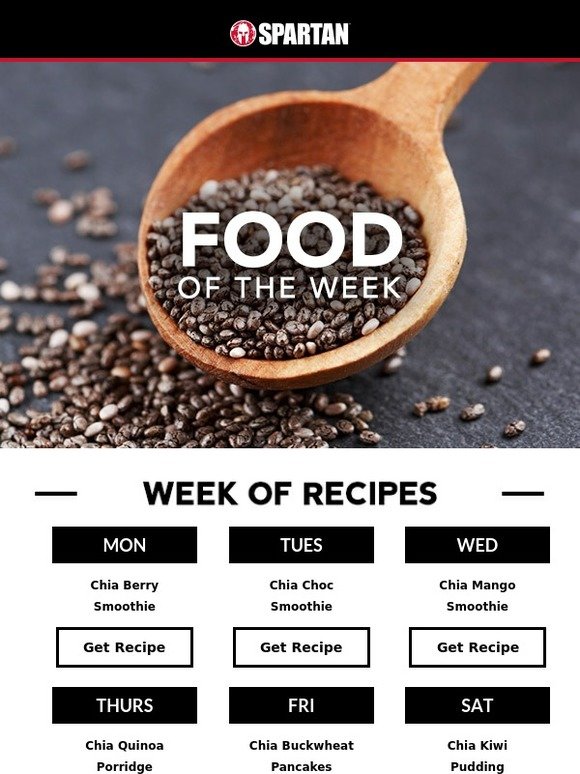 Spartan Race: Food of the Week Recipes: Chia | Milled