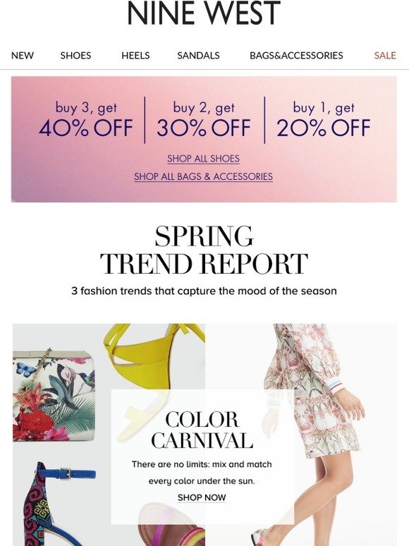 Nine West: THE Need-to-Know Spring Trends | Milled