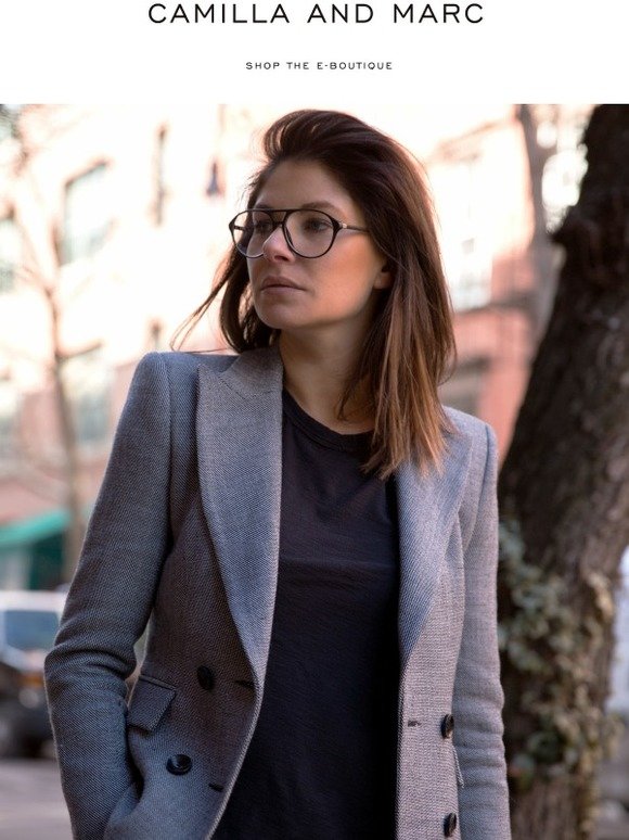 CAMILLA AND MARC: Suiting Reinvented: Camilla Freeman-Topper In The ...