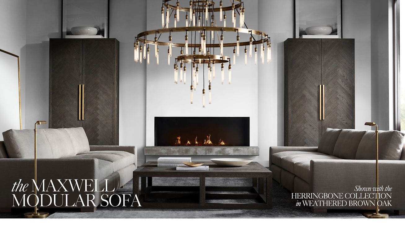 Restoration Hardware: The Herringbone Collection. Designed by Theo ...
