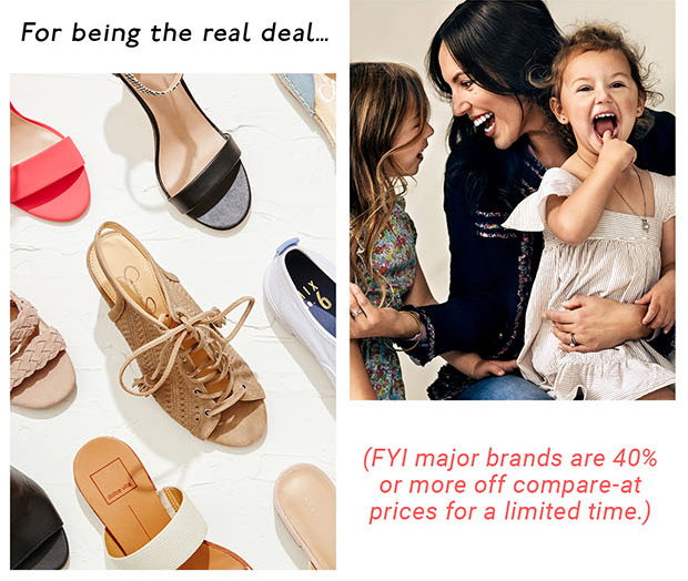 DSW: Don't forget: Enter to win $2500 to celebrate her! | Milled