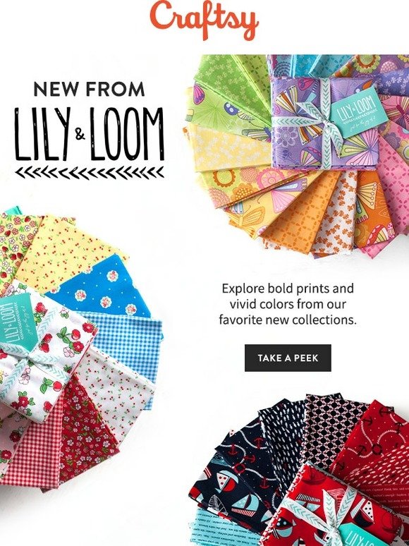 Craftsy: Meet Lily & Loom - Our Newest, Sweetest Fabric! | Milled
