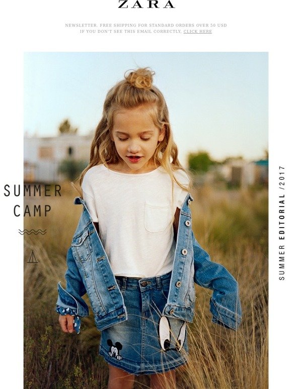 Zara USA: Summer camp | Kids editorial | Milled