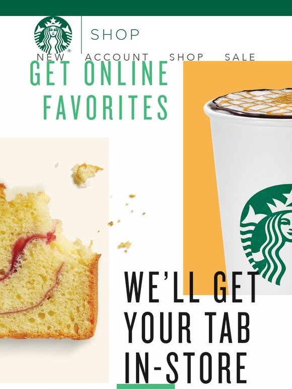 Starbucks Email Newsletters: Shop Sales, Discounts, and Coupon Codes