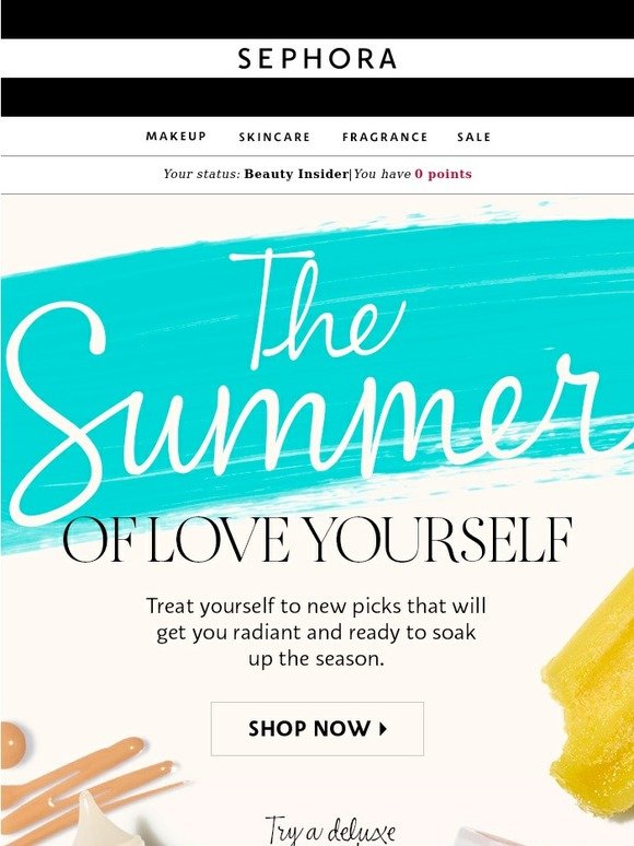 Sephora: Summer is here—and so is new beauty 😎 | Milled