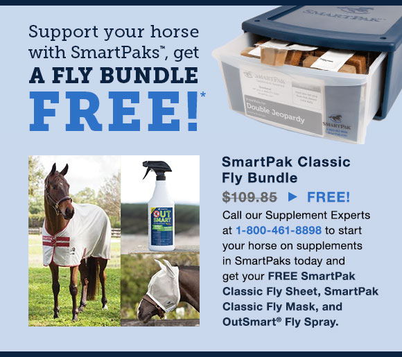 SmartPak Equine: FREE Fly Bundle - Details Inside! | Milled