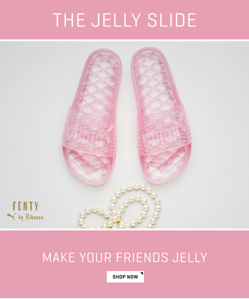 DTLR: Puma x Fenty Jelly Slides | Milled