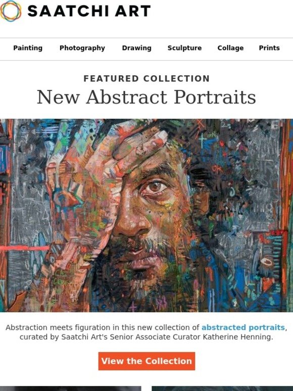 Saatchi Art: New Abstract Portraits | Milled