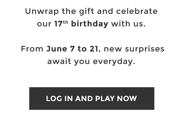 YOOX: Happy Birthday to YOOX: celebrate with us! | Milled