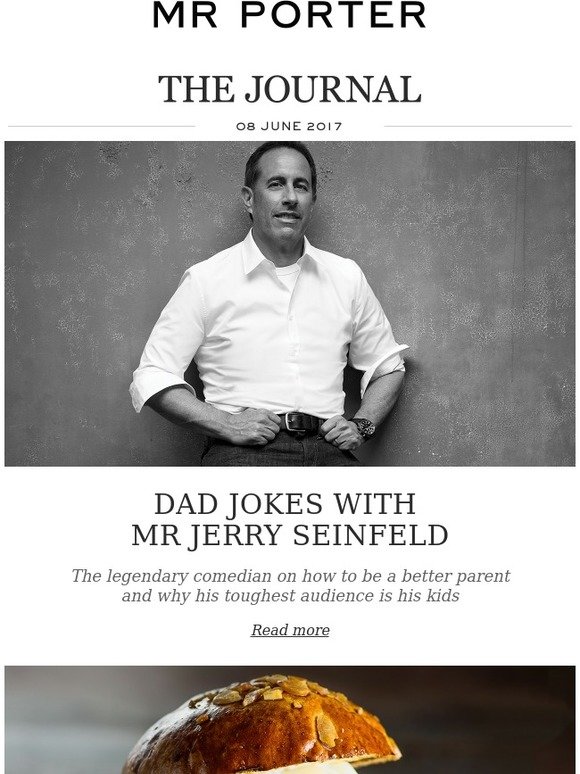 MR PORTER: THE JOURNAL: Mr Jerry Seinfeld, The World’s Best Burgers and ...